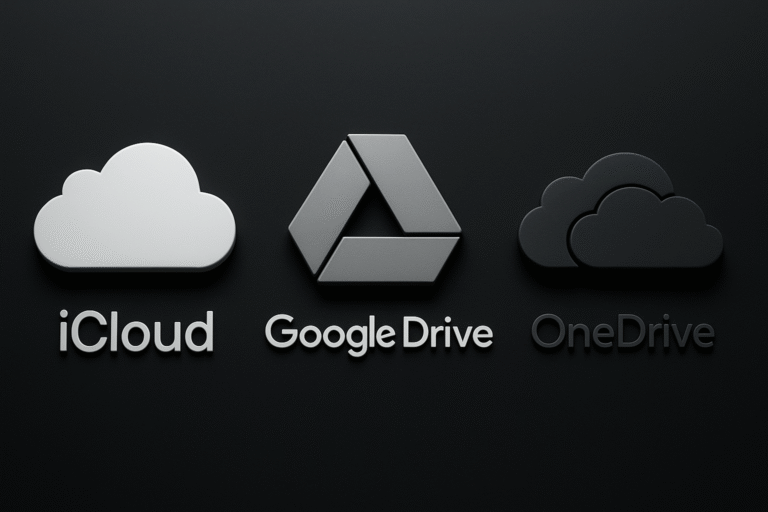【徹底比較】iCloud vs Google Drive vs OneDrive｜クラウドストレージの選び方